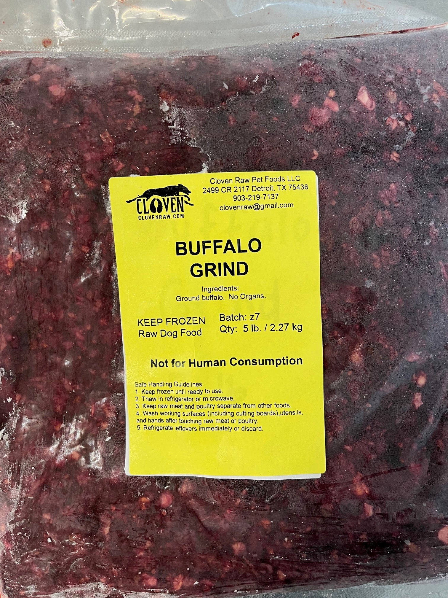 Buffalo – Cloven Raw